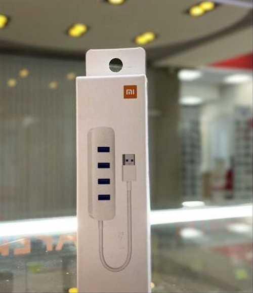 USB-концентратор Xiaomi 5 разъемов, белый