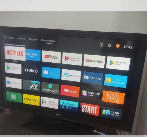 Телевизор lg SMART tv 43