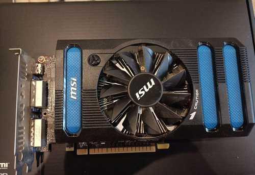 Видеокарта MSI GTX 650 Ti 1 GB