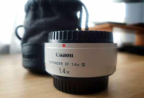 Canon extender 1.4 III