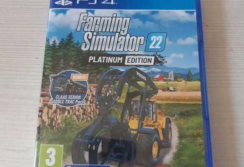 Игры для приставок ps4 Farming Simulator 22