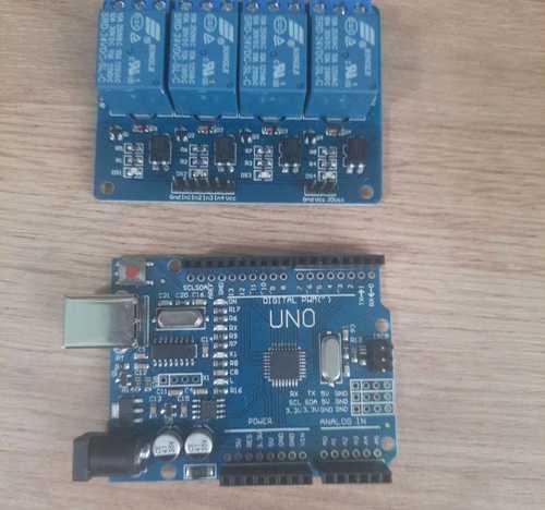 Arduino uno и блок реле