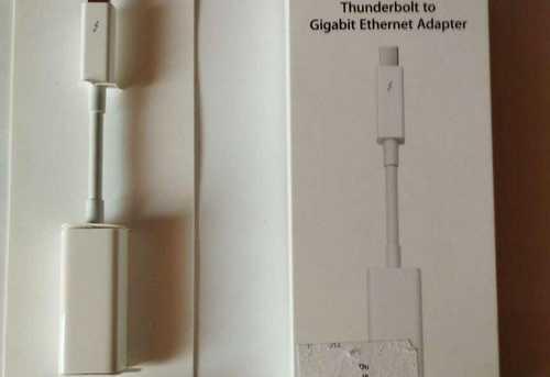 Новый адаптер Apple Thunderbolt Gigabit Ethernet