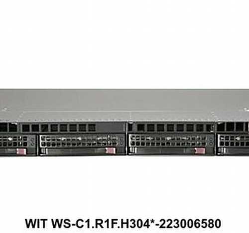 Сервер Supermicro WIT WS-C1.R1F.H304-223006580