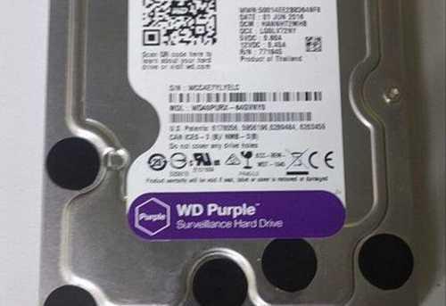 Жесткий диск wd purple 4tb