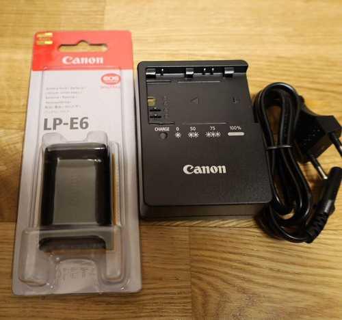 Аккумулятор Canon LP-E6 З/У Canon LC-E6 комплект