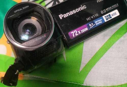 Камера Panasonic hc-v110 с аккумулятором