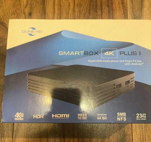 Tv приставка smartbox 4K plus