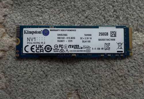 Ssd Kingston M.2 NV1 NVMe 250GB