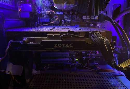 Видеокарта gtx 1060 6gb zotac