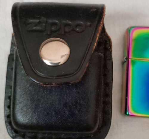 Зажигалка бензиновая zippo б/ у рабочая