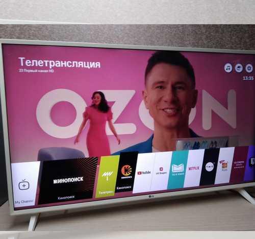 SMART LG. 4K. 43" дюйма. WebOS. UHD. Идеал.сост