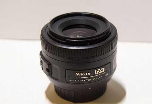 Объектив Nikon DX 35mm 1.8G