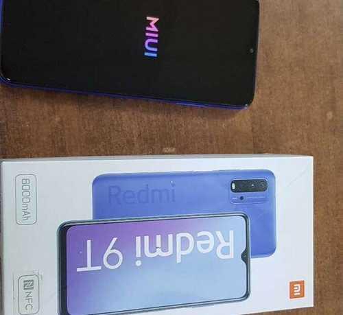 Xiaomi redmi 9t 4 64gb синий идеал