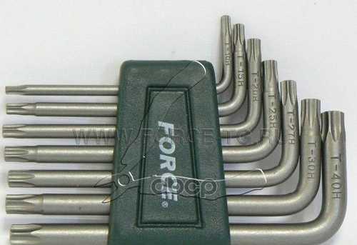Набор ключей Г-образных torx Т10-Т40 7 предмето
