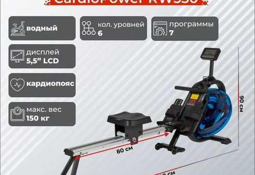 Гребной тренажер CardioPower RW550