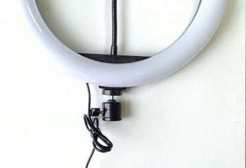 Кольцевая светодиодная лампа 32 см со штативом