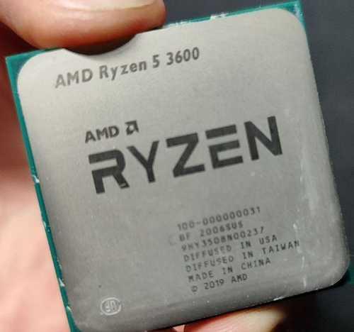 Процессор ryzen 5 3600