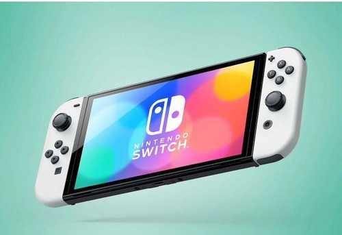 Игровая приставка Nintendo Switch oled White