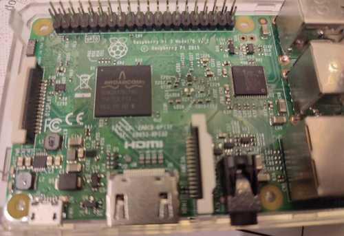 Микрокомпьютер raspberry Pi 3 model B