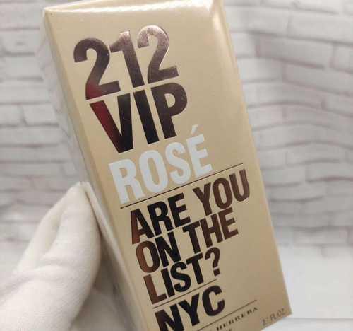 212 VIP Rose Carolina Herrera 80 мл