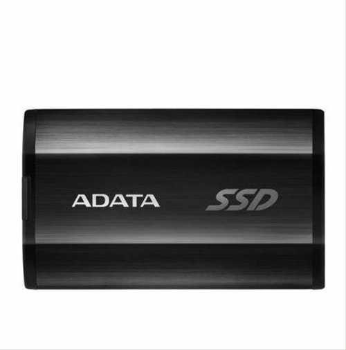 Внешний SSD накопитель adata ASE800 1 тб черный