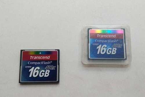 Transcend 16gb Compact Flash cf