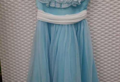 Праздничное платье для девочки р. 128-134