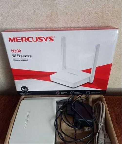 Мини роутер WiFi Mercusys MW301R
