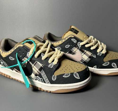 Кроссовки Nike SB dunk low x Cactus Jack Люкс