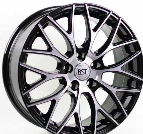 Диски RST R137 (Jolion) 7,0x17 5x114,3 ET:37 66.5 BD (черный с проточкой)