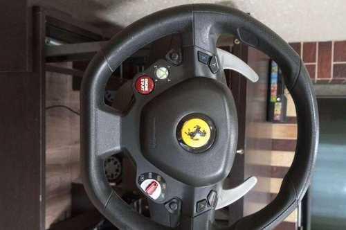 Игровой руль с педалями, для приставки Xbox 360