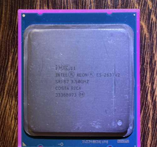 Lga 2011, intel xeon e5 2637v2