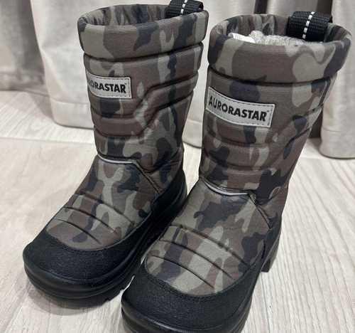Сапоги зимние aurorastar 25,б/у