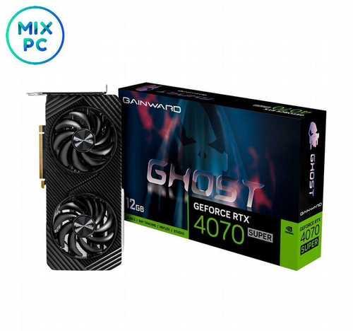 Видеокарта RTX4070 Super 12GB Gainward ghost NED40