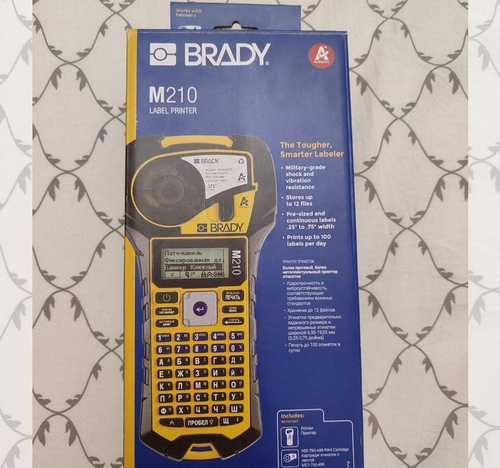 Принтер этикеток brady M210