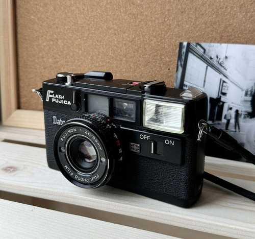 Fujica flash пленочный фотоаппарат