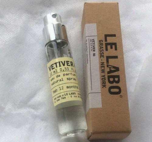 Туалетная вода LE labo Vetiver 46 10 мл пробник