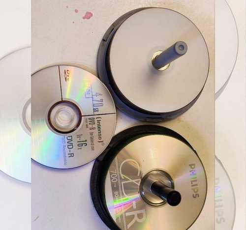 Диски для записи CD-R, DVD-R