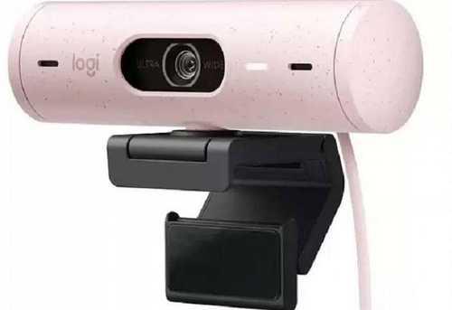 Веб-камера Logitech Brio 500 розовая