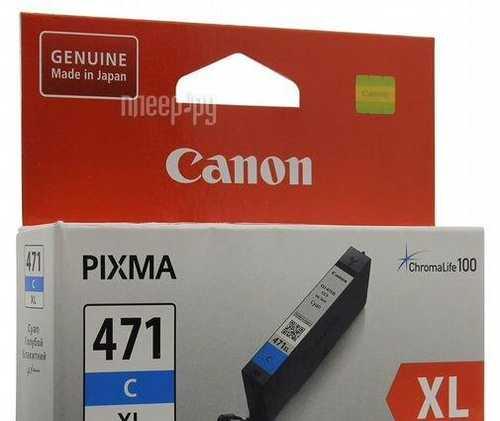 Canon CLI-471C XL Cyan для MG5740/MG6840/MG774