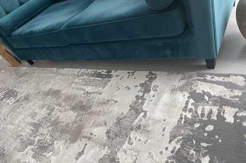 Премиум ковёр серый перламутр 2х3 новый минимализм