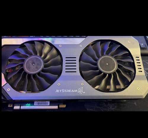 Видеокарта 1080 ti 11 Gb super JetStream