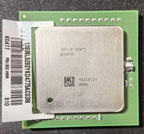 Процессор Intel Xeon 3000DP