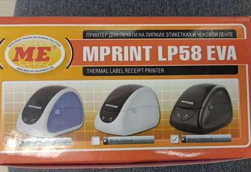 Принтер этикеток mprint LP58