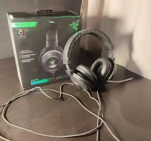 Игровые проводные наушники Razer Kraken 7.1 Chroma