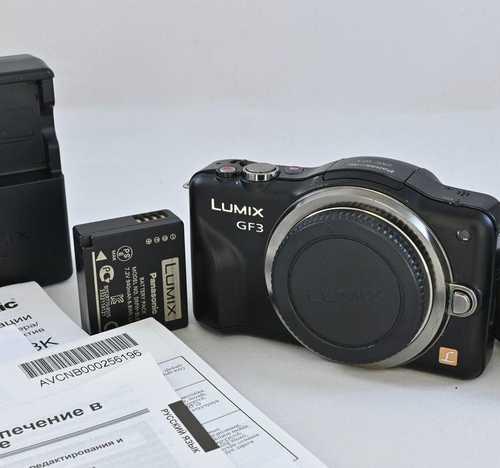 Panasonic lumix GF3 body пробег 3700