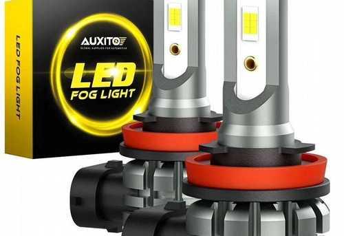 LED лампы auxito L3, цвет белый, 2шт. цоколь H11