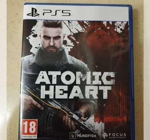 Игра atomic heart на ps5 диск