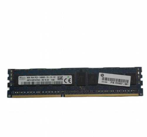 Оперативная память DDR3 8Gb 1866Mhz ECC Hynix (HMT